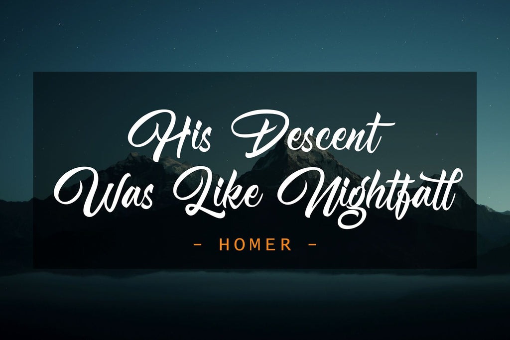 Nightfall Script - Classy Font - So Fontsy
