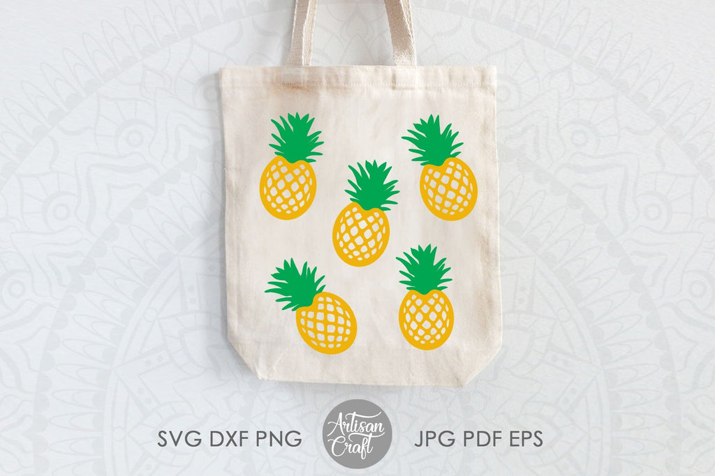 Pineapple SVG cut file | So Fontsy