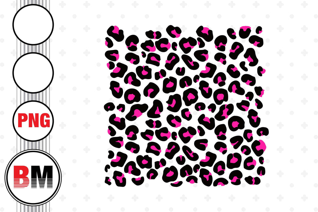 Pink Leopard PNG Files - So Fontsy