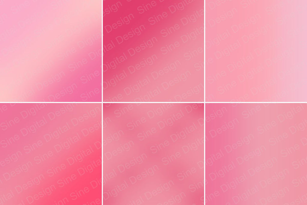 Pink Ombre Digital Papers Valentines Backgrounds - So Fontsy