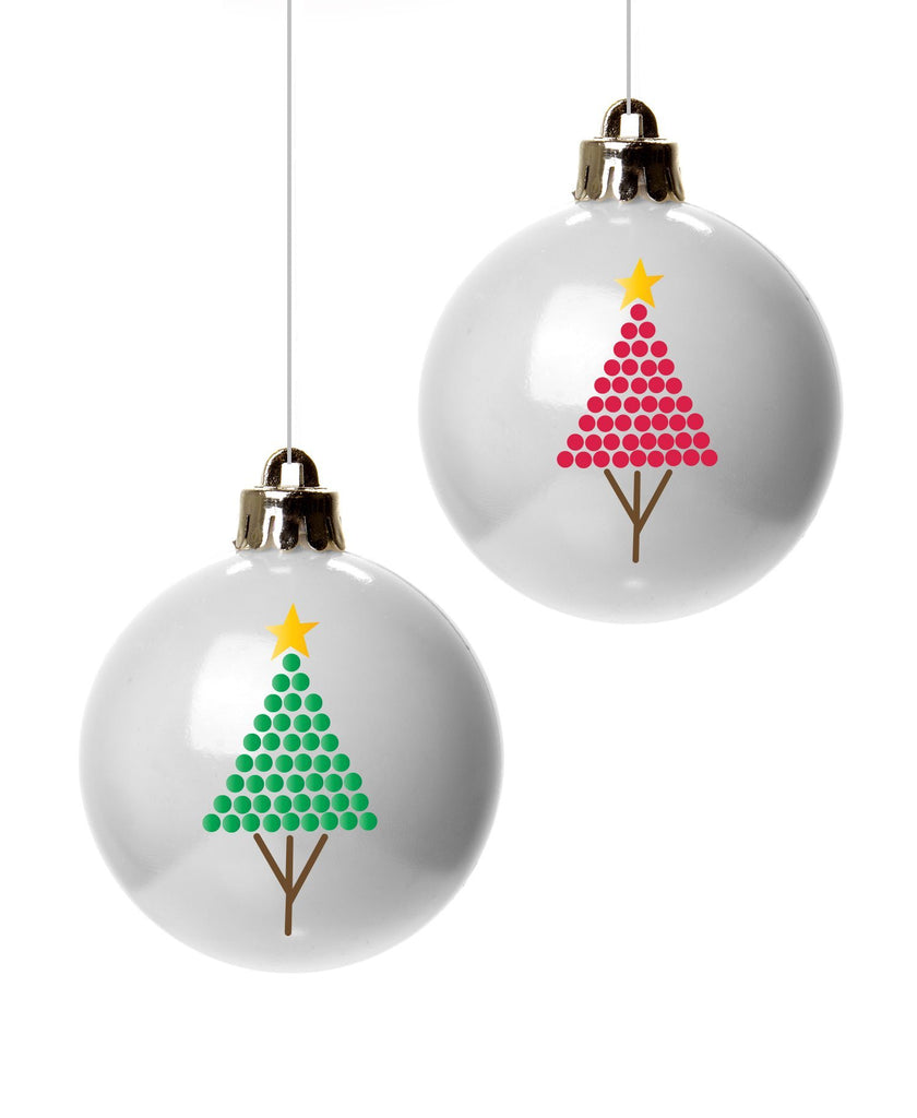 Polka Dot Christmas Tree Hand Drawn SVG Cut File - So Fontsy