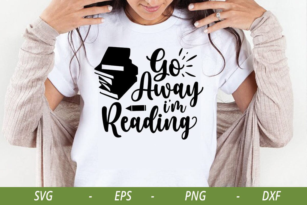 Reading and Book Lover SVG Bundle - So Fontsy