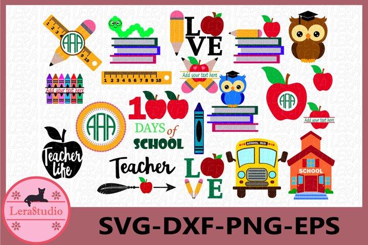 School Bundle svg - So Fontsy