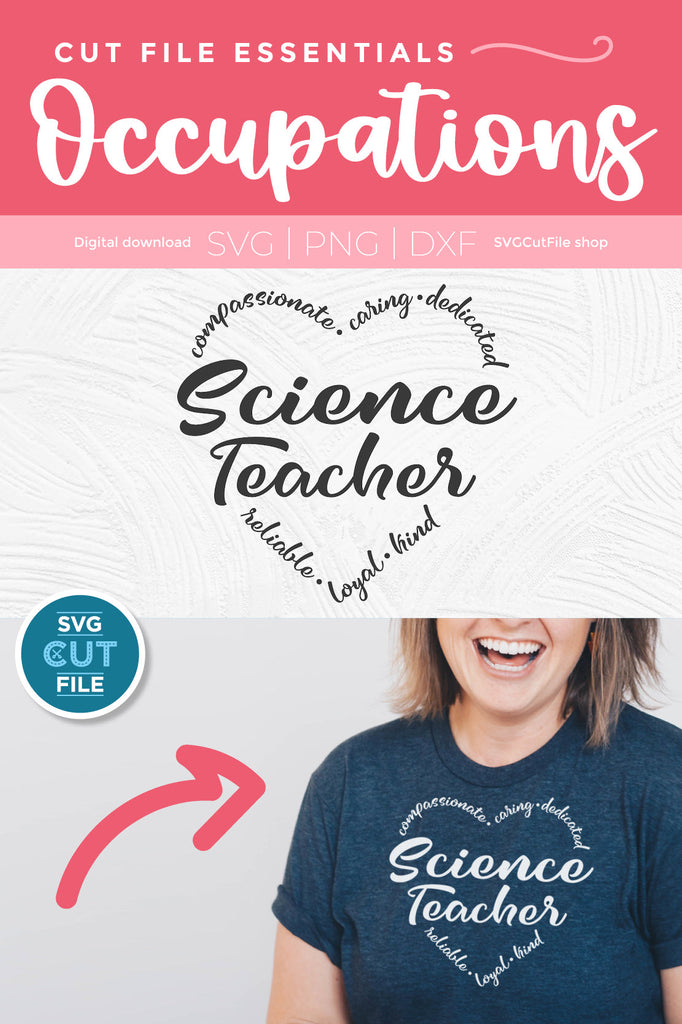 Science Teacher svg - So Fontsy