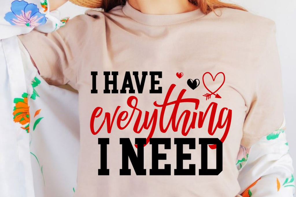 SD0009 - 17 I have everything i need - So Fontsy