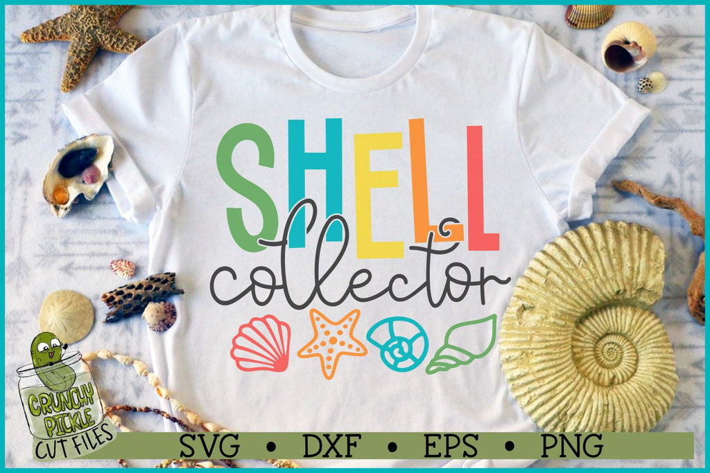 Shell Collector SVG File - So Fontsy