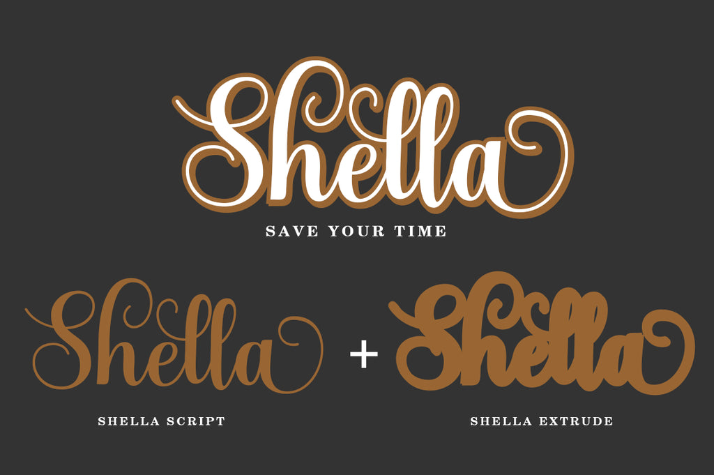 Shella script - So Fontsy