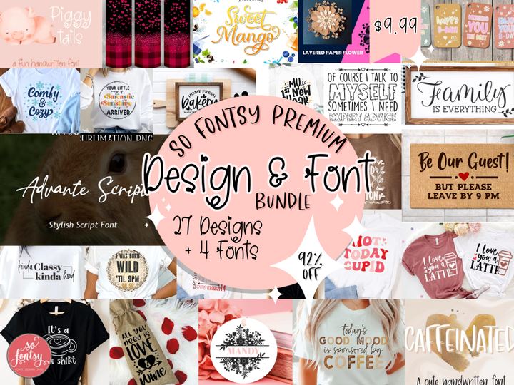 December VIP Bundle - So Fontsy