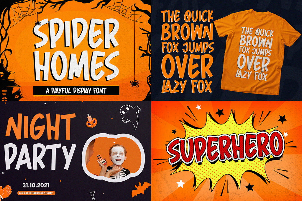 Spooky Bundle | 17 Halloween Fonts - So Fontsy