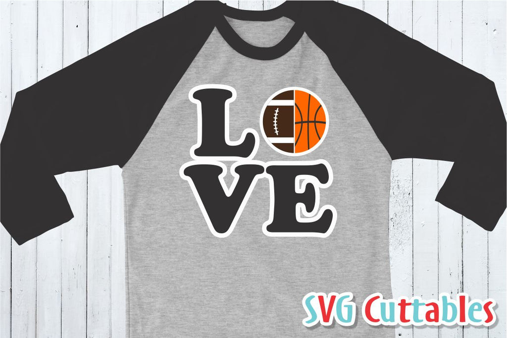 Sports Balls Love / Mom - So Fontsy
