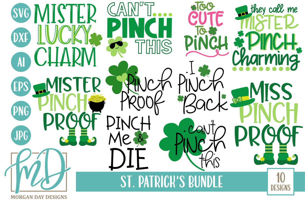 St Patricks Day Bundle - So Fontsy