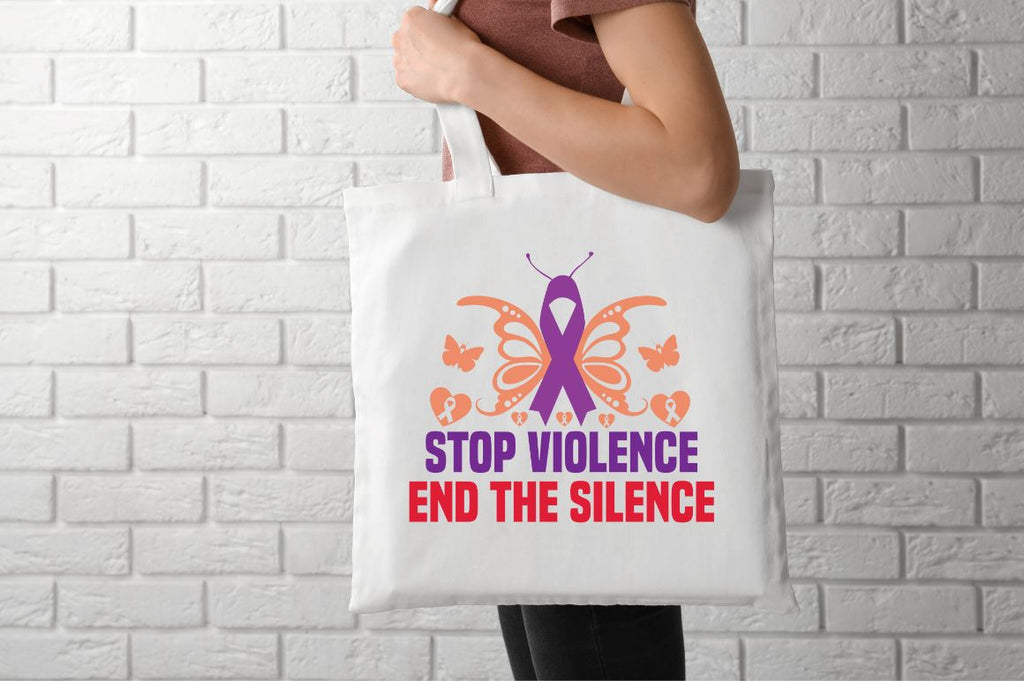 Stop violence end the silence SVG, Stop violence end the silence - So ...