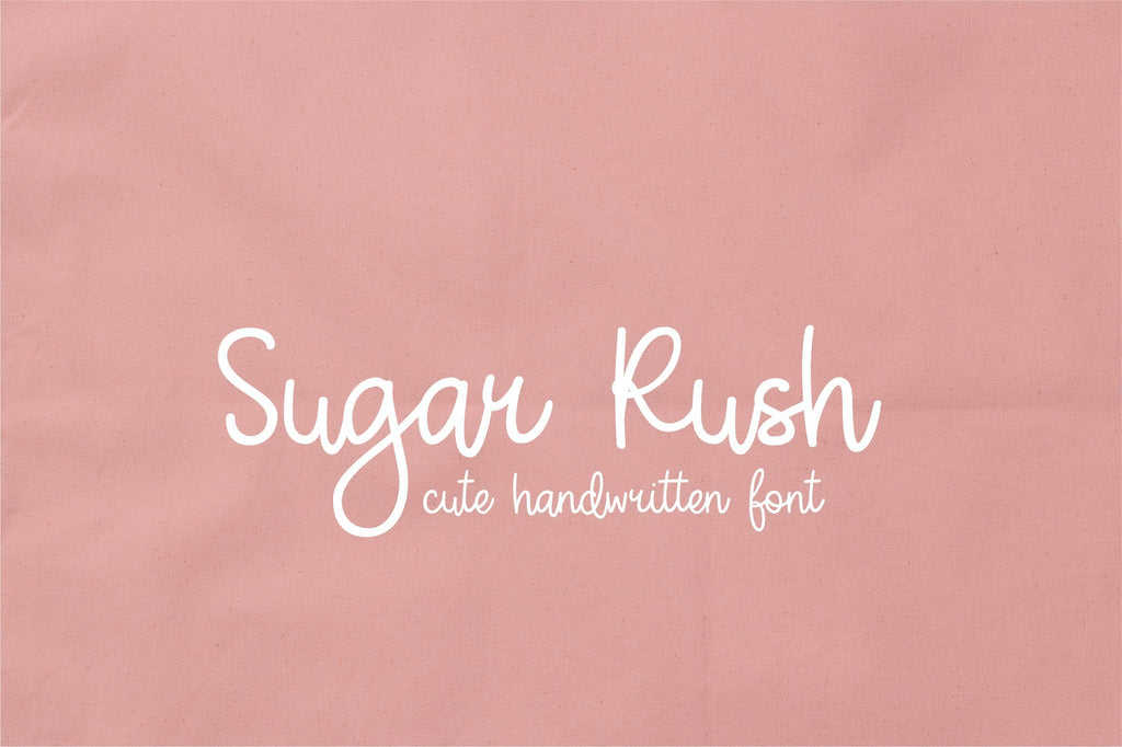 Sugar Rush - So Fontsy
