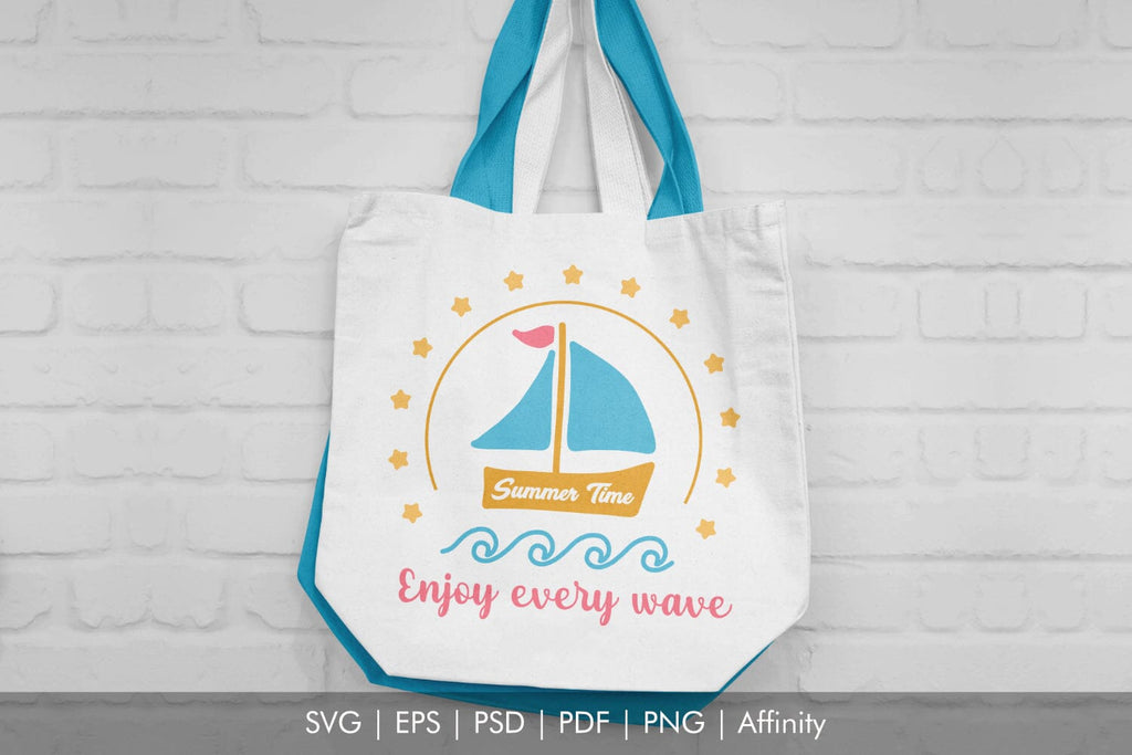 Summer Quotes SVG Bundle Illustrations. - So Fontsy