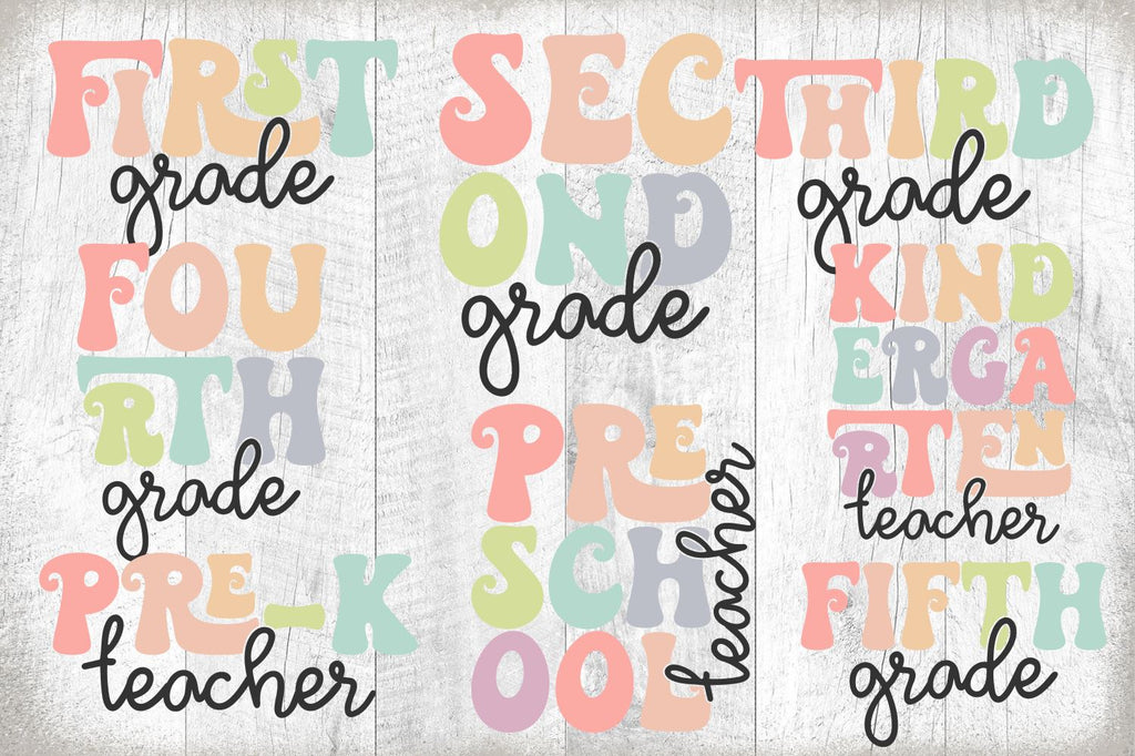 Teacher svg Bundle - Teacher Shirt Cut Files - Teacher svg - dxf - eps ...