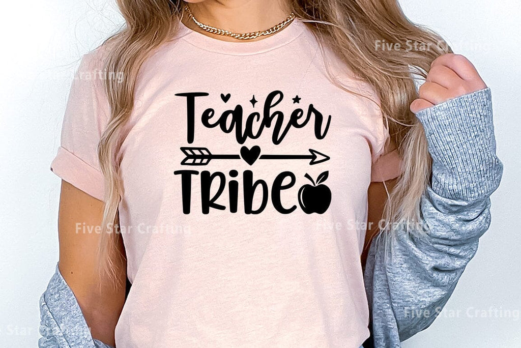 Teacher SVG Design, Teacher Tribe - So Fontsy