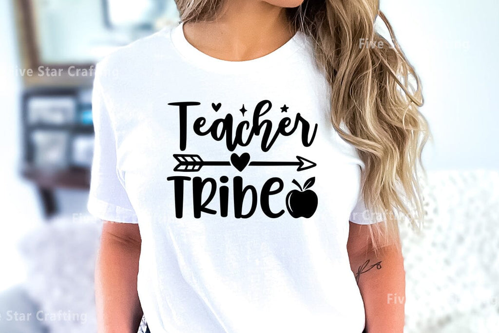 Teacher SVG Design, Teacher Tribe - So Fontsy