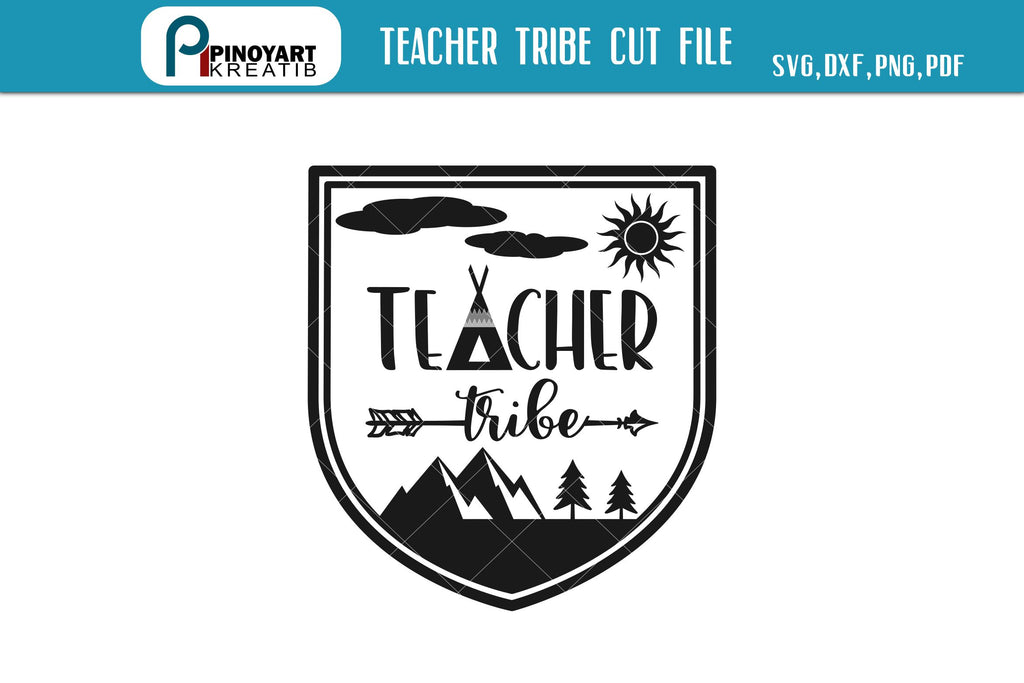 Teacher Tribe Svg - So Fontsy
