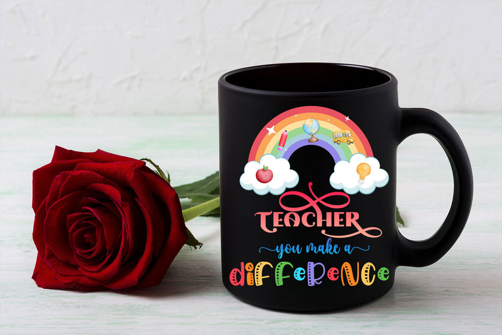 Teacher You Make a Difference I Teacher Appreciation - So Fontsy