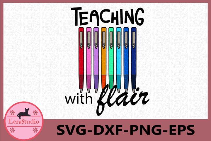 Teaching with flair svg - So Fontsy