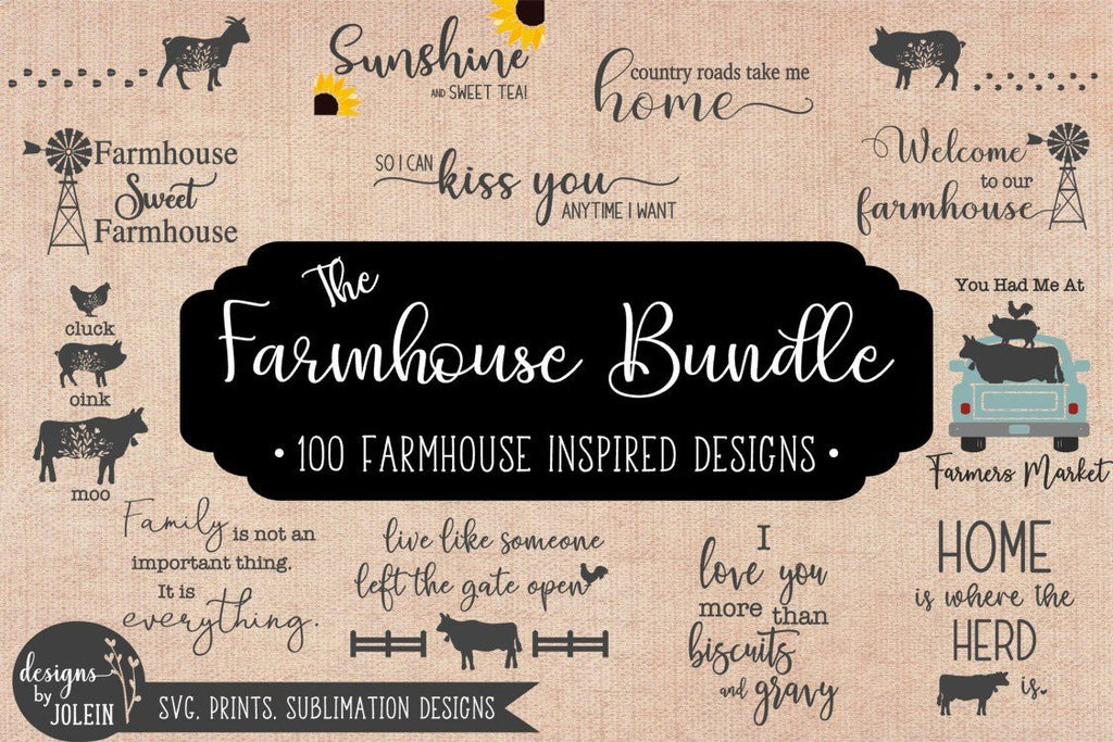 The Farmhouse Bundle - So Fontsy
