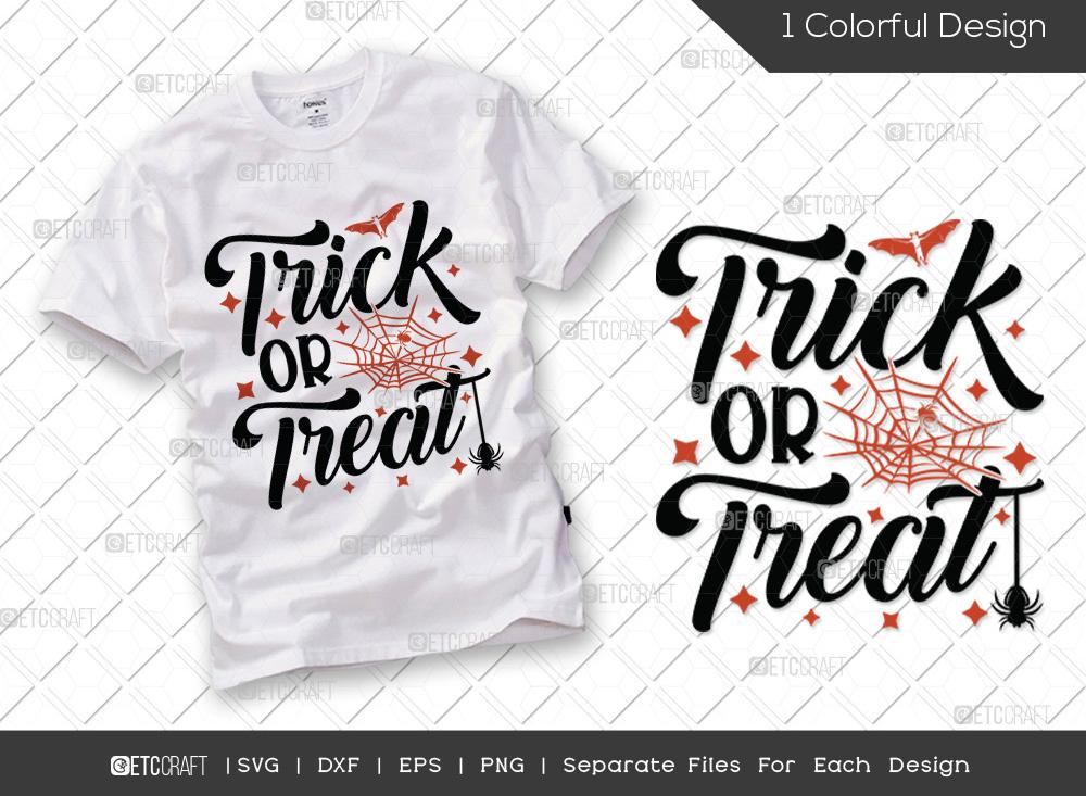 Trick Or Treat SVG Cut File | Spider Web Svg | Halloween Candy Svg ...