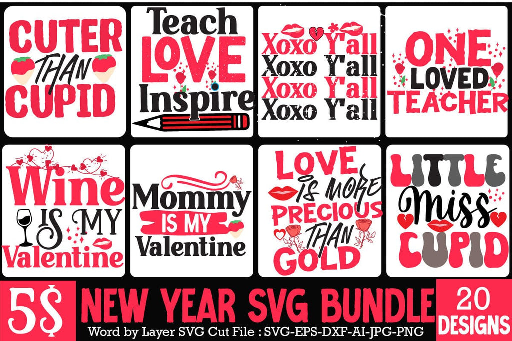 Valentine's Day SVG Bundle , Valentines SVG Bundle,Love SVG Bundle ...