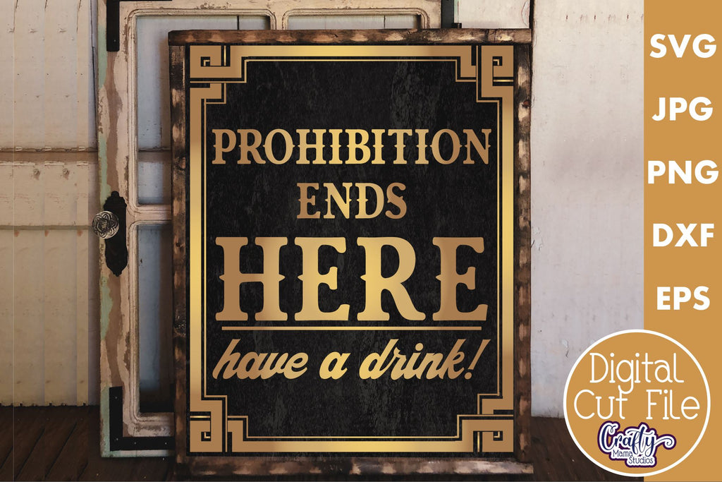 prohibition ends here