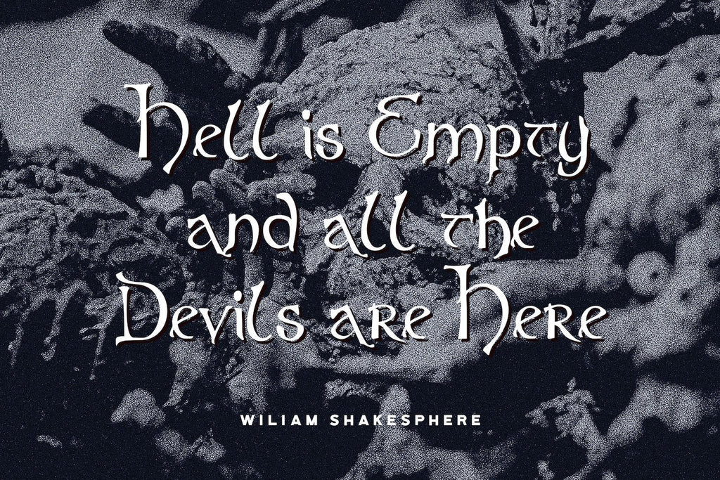 Virgo Display - Haunted Display Font - So Fontsy