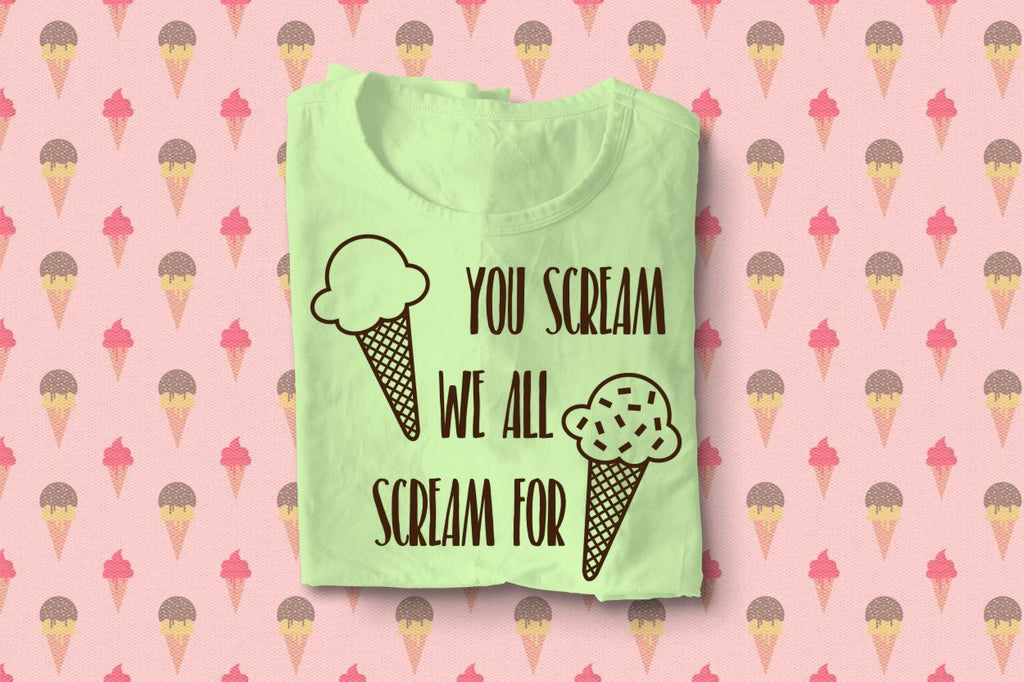 We all Scream for Ice Cream - So Fontsy