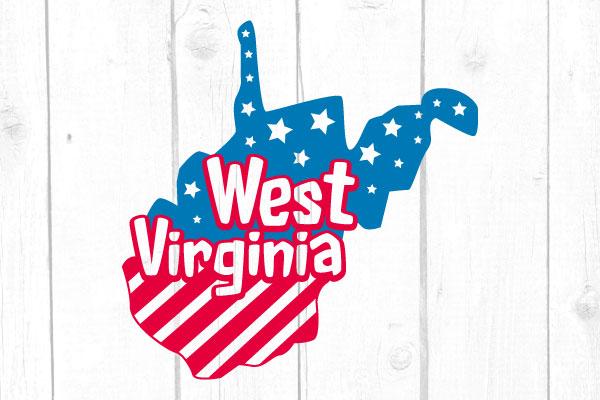 West Virginia Svg - So Fontsy