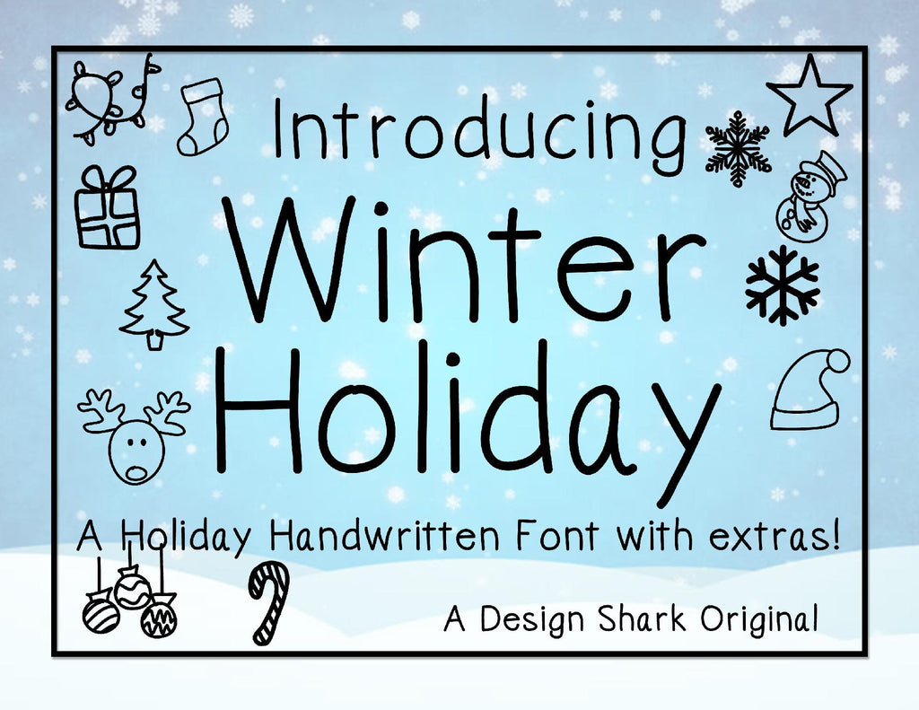 Winter Holiday - So Fontsy