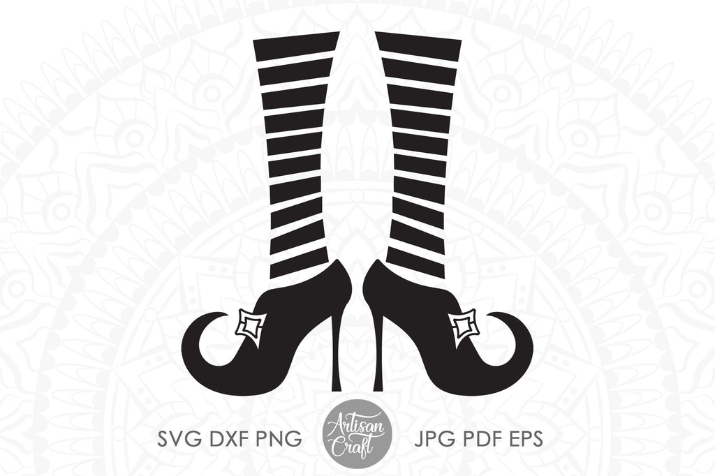 Witches legs SVG, clip art, cut file | So Fontsy