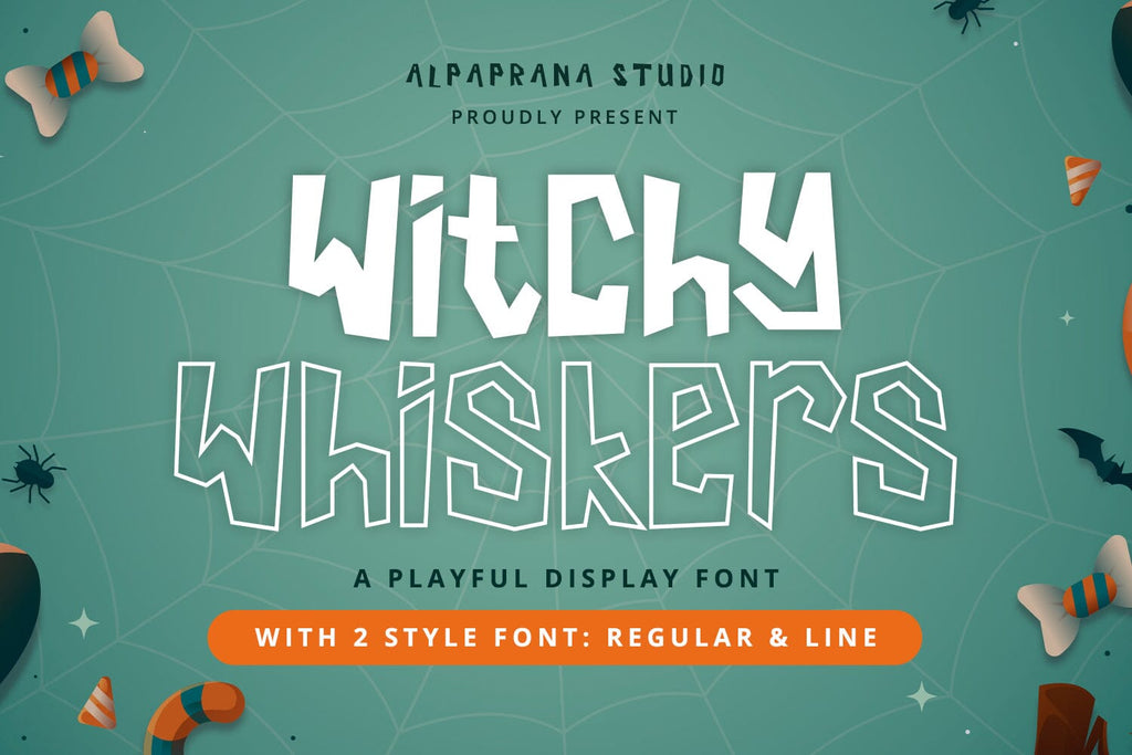 Witchy Whiskers - Playful Font - So Fontsy