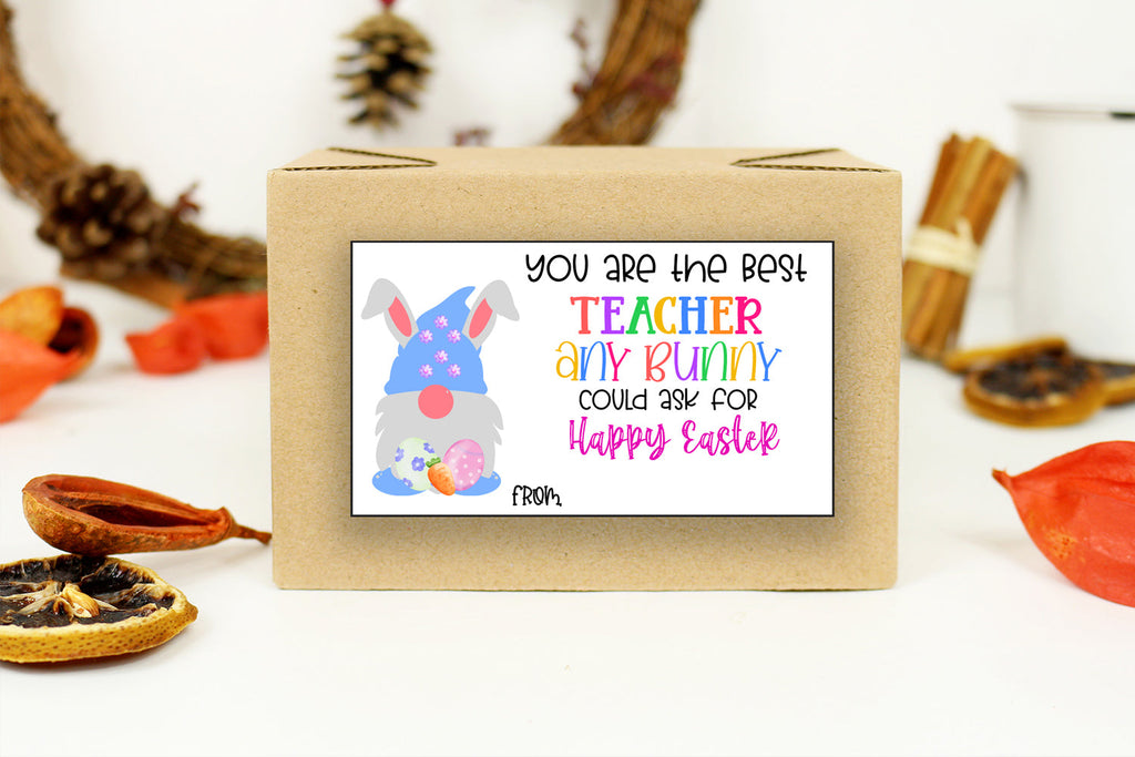 You are the Best Teacher I Easter Gift Tags Teacher - So Fontsy