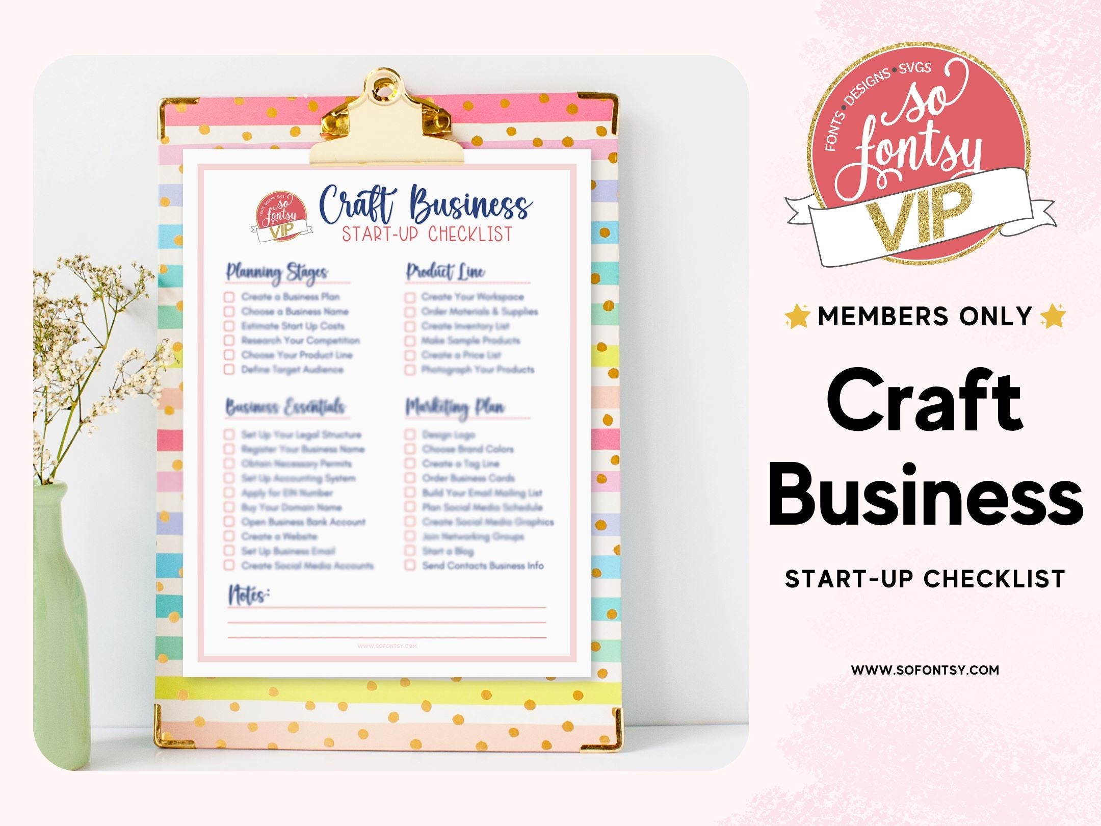 Craft Business Cards Printables