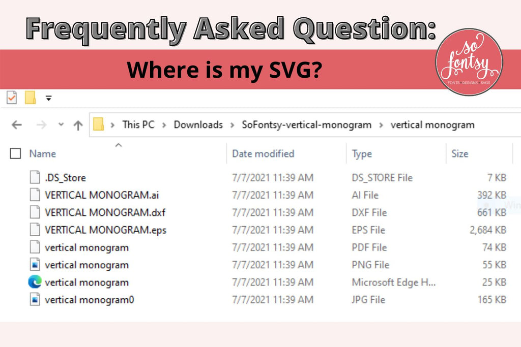 FAQ: Why is my SVG Missing? - So Fontsy