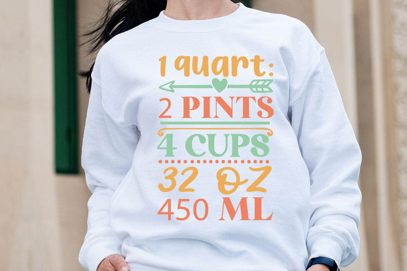 1 Quart 2 Pints 4 Cups 32 Oz 450 Ml - So Fontsy