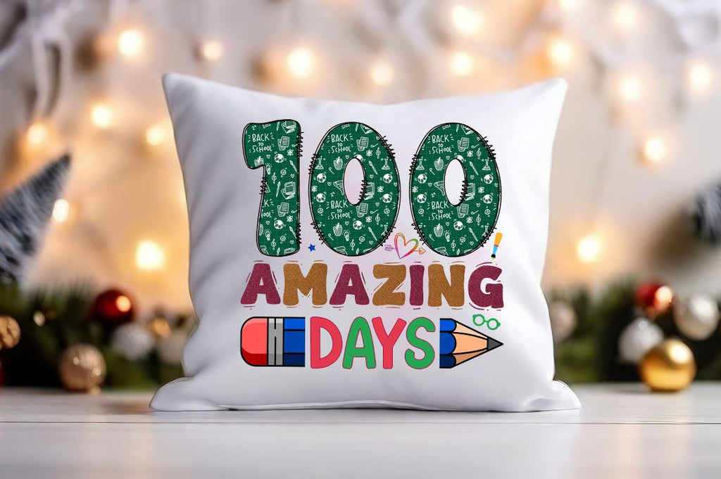 100 amazing days PNG Design - So Fontsy