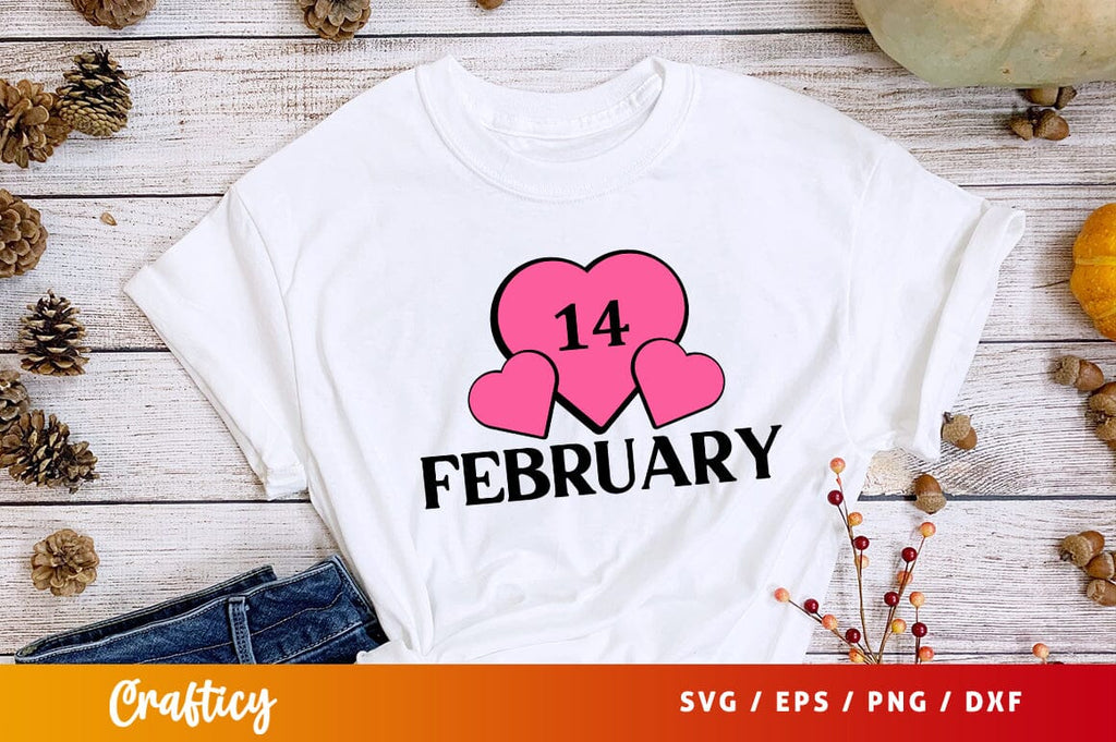 14 february SVG Design - So Fontsy