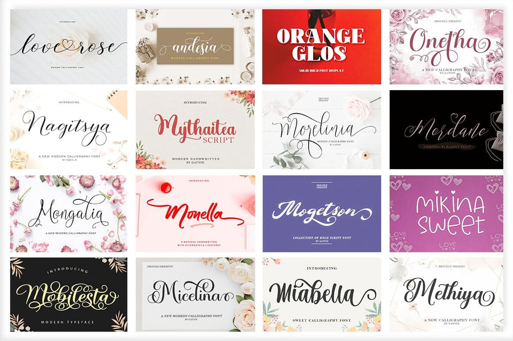 157 Font Bundles - So Fontsy