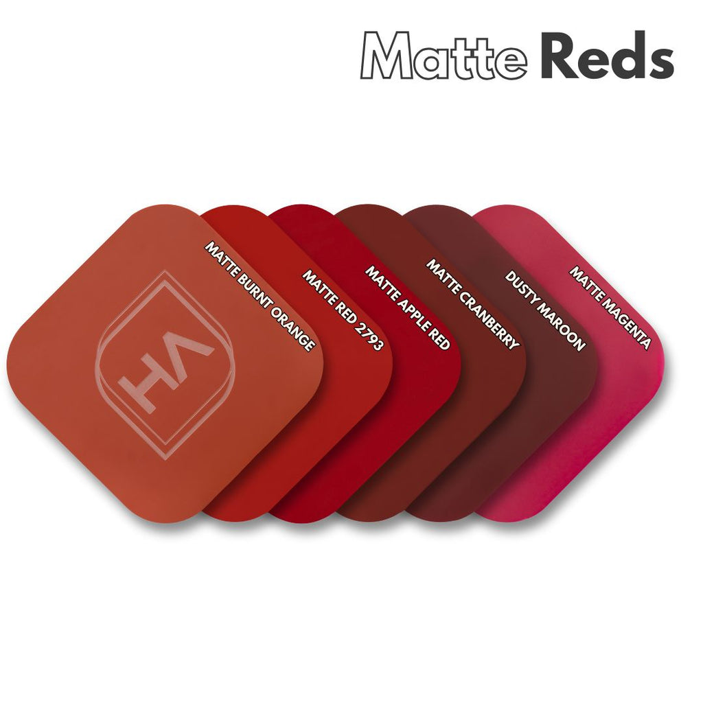 1/8 Matte Cranberry Cast Acrylic Sheet - So Fontsy