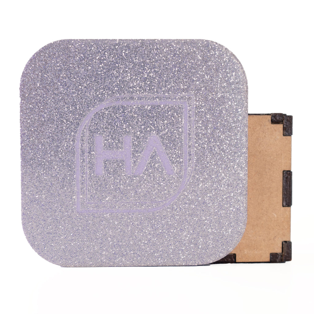 1/8in ColorCarve Lilac Glitter Cast Acrylic Sheet - So Fontsy