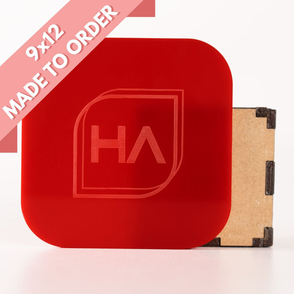 1/8in Red 2793 Cast Acrylic Sheet - So Fontsy