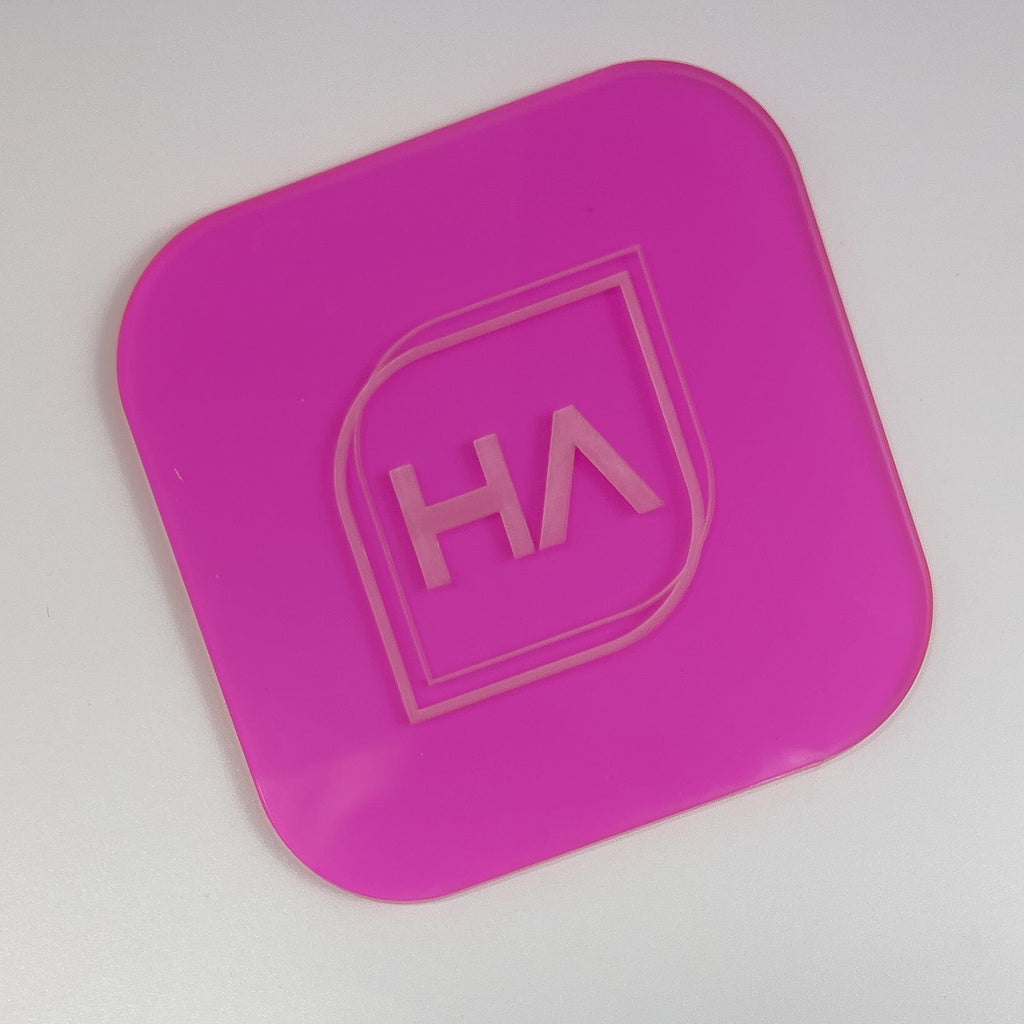 1/8in Translucent Hot Pink Cast Acrylic Sheet - So Fontsy