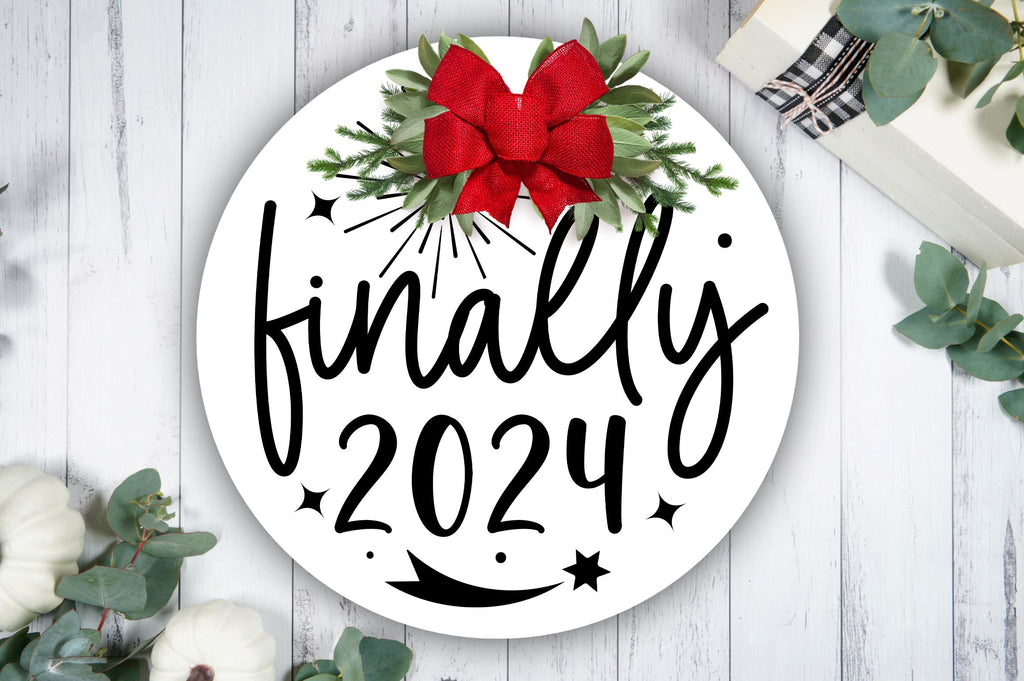 2024 finally svg design - So Fontsy