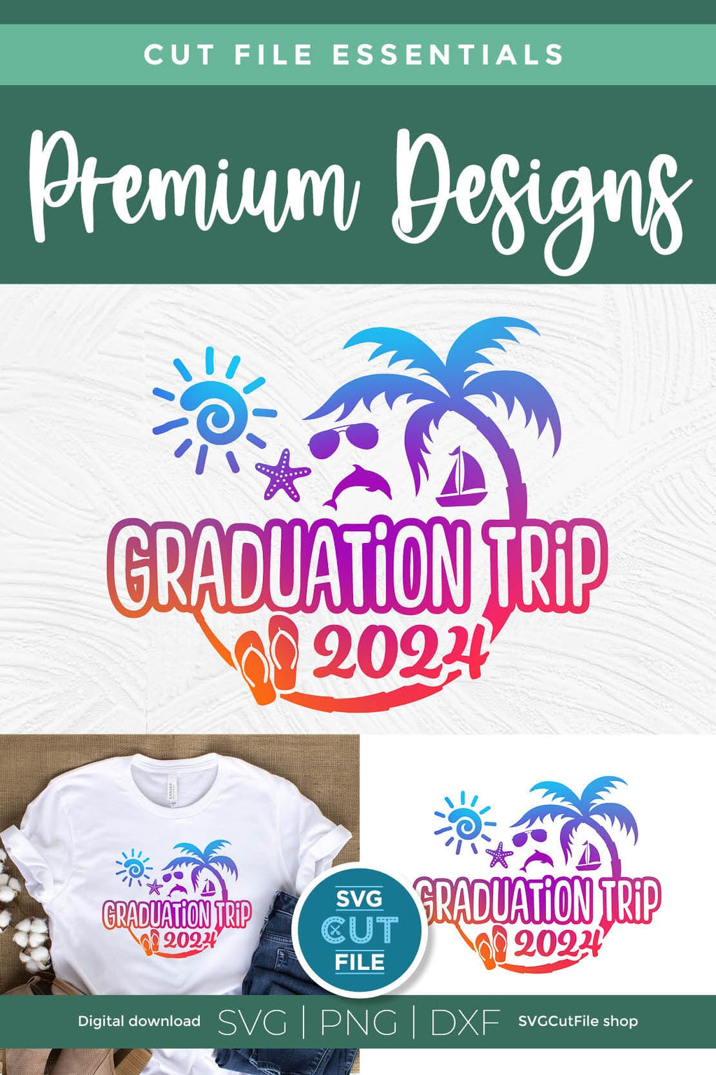 2024 Graduation Trip svg - Grad Trip svg vacation or Holiday Design ...