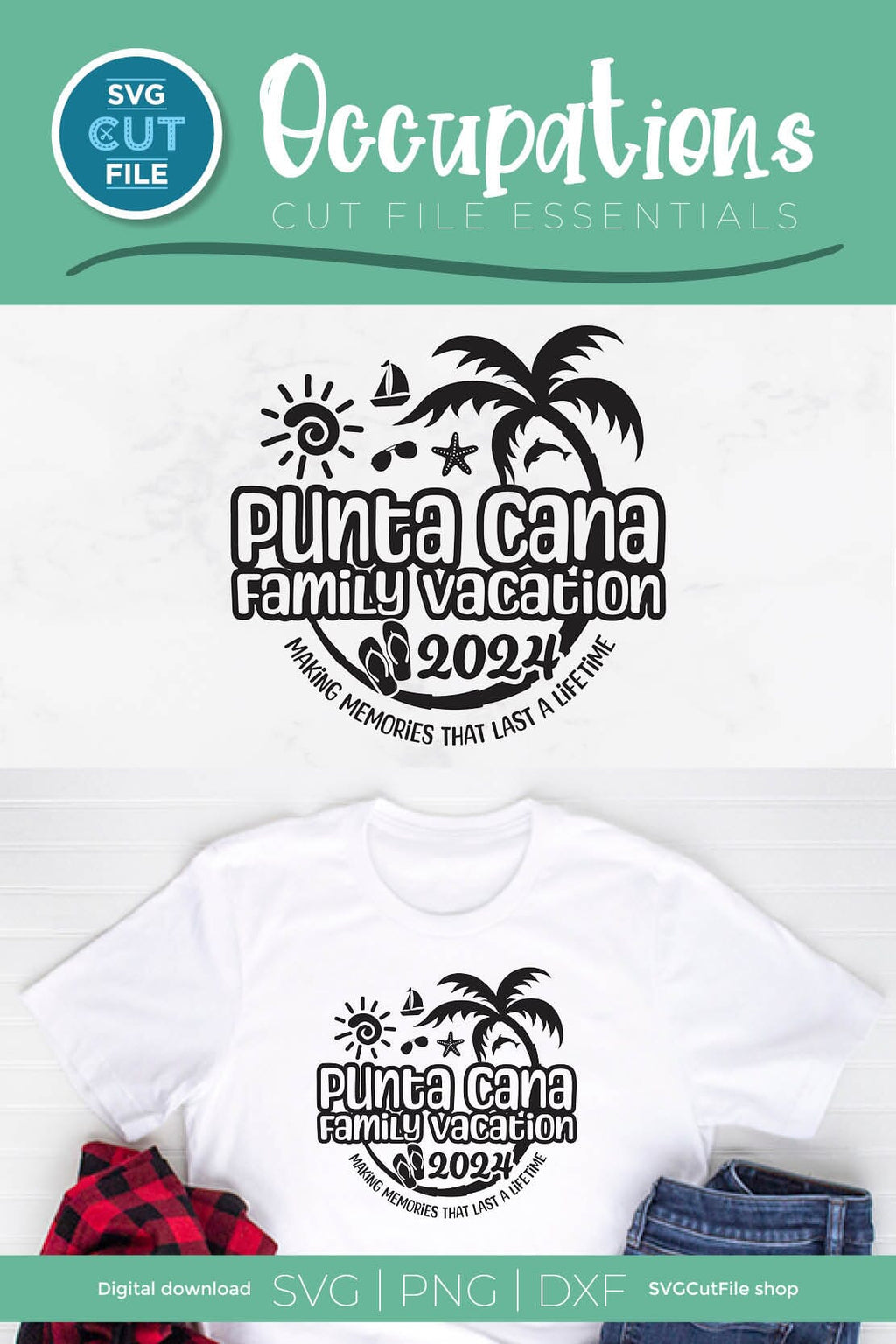 2024 Punta Cana Family Vacation svg - Punta Cana Vacation or Trip ...