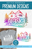 2025 Alaska svg - Alaska SVG vacation or Trip Design with Mountains ...