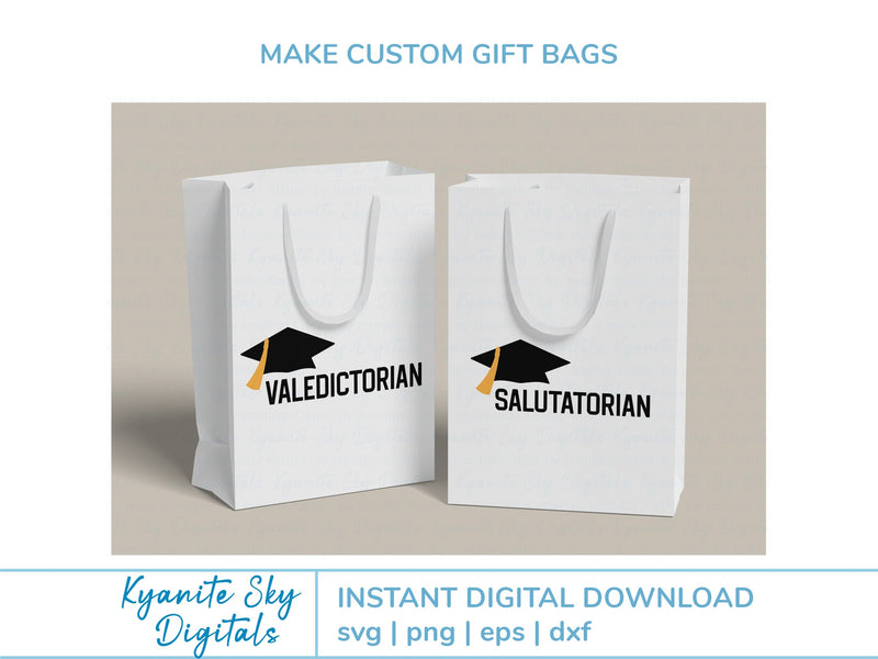 2026 Graduation Valedictorian Salutatorian SVG Bundle vinyl cut files ...